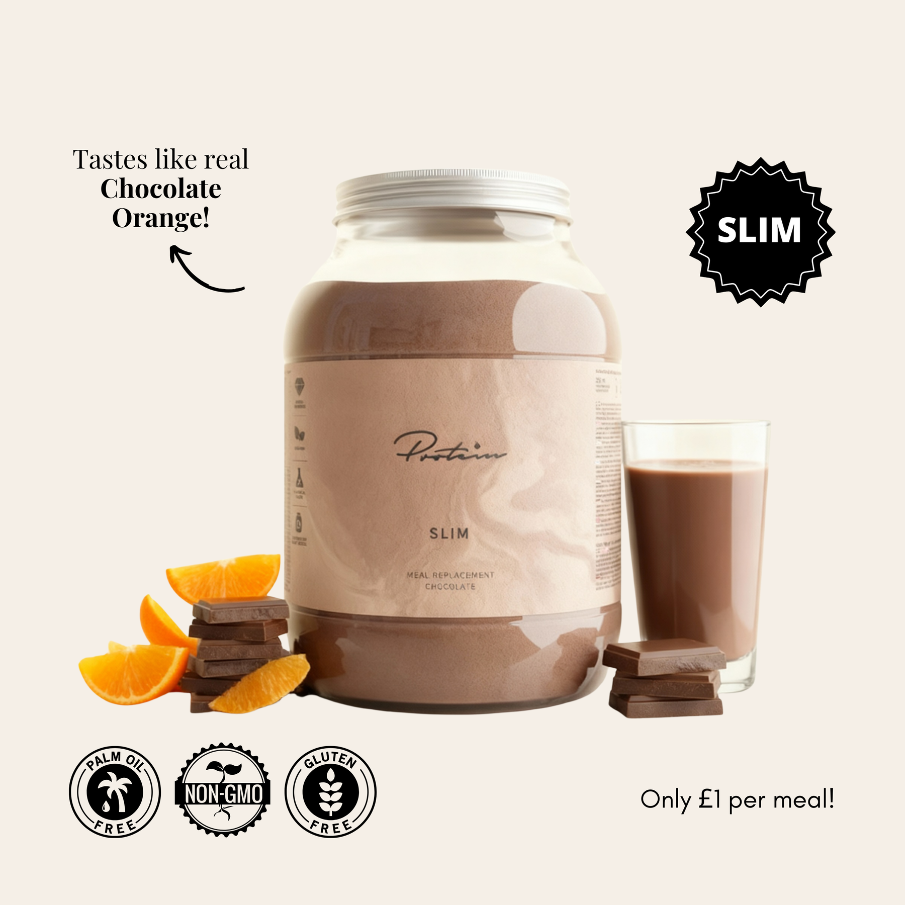 Slim Meal Replacement | 34 Meals – Protein.com UK