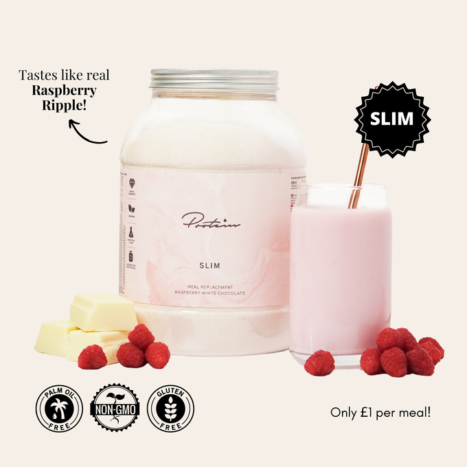 Slim Meal Replacement | 34 Meals + Free Pink Shaker – Protein.com UK