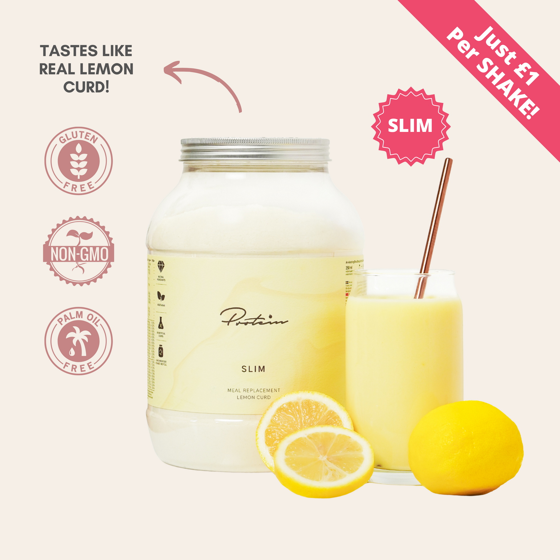 Slim Meal Replacement | 34 Servings – Protein.com UK